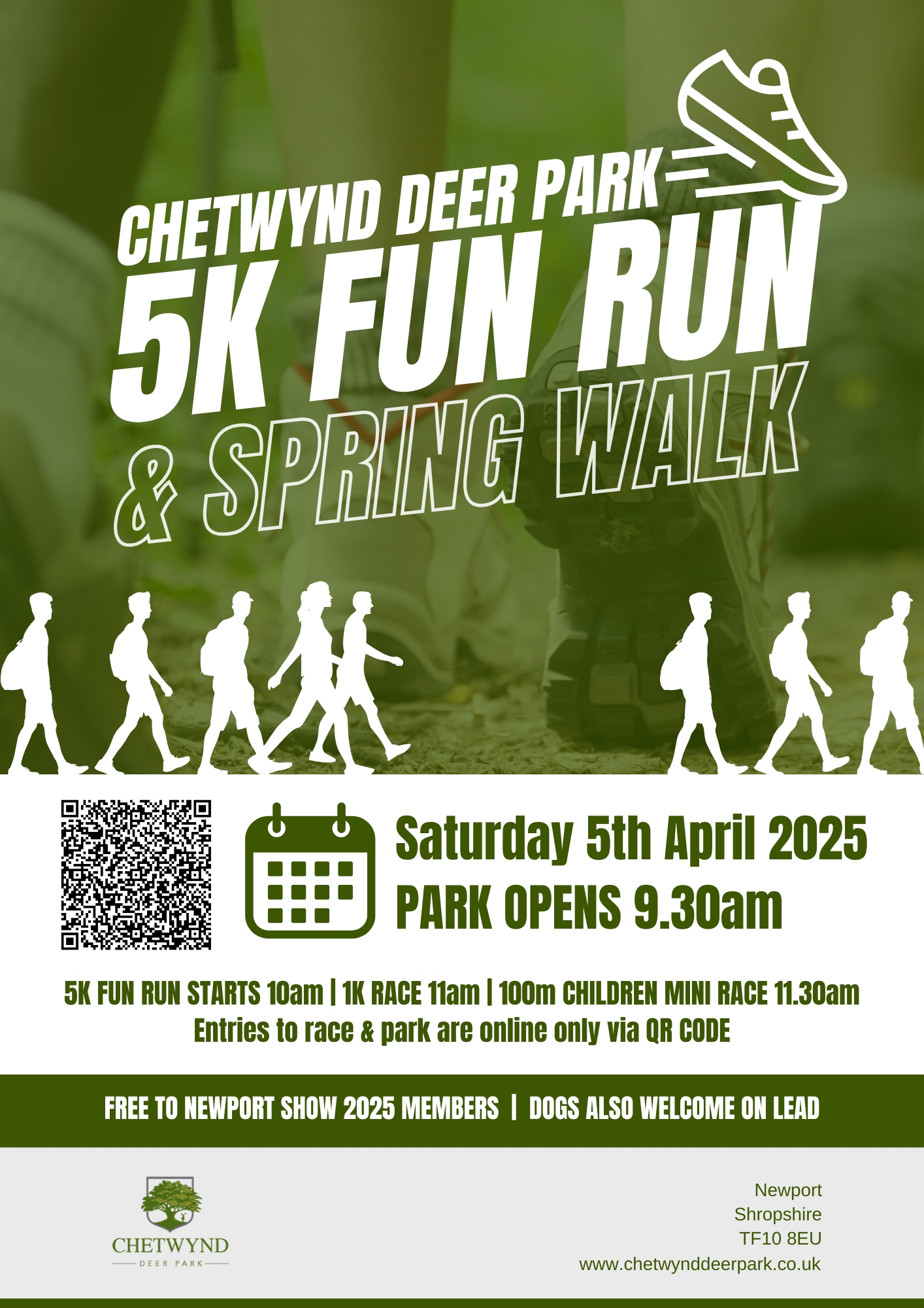 Fun Run at Chetwynd Deer Park – Newport CE Junior School