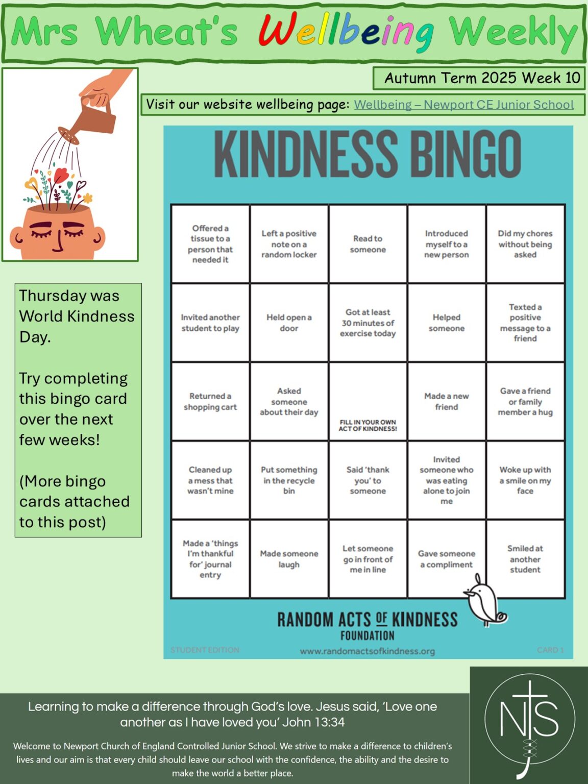 November 2025 – Newport CE Junior School